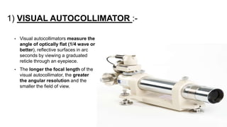 Autocollimator | PPTX