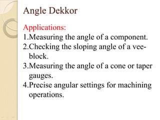 Auto collimator angle dekkor | PDF