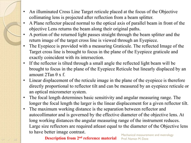 Auto collimator angle dekkor | PDF | Physics | Science