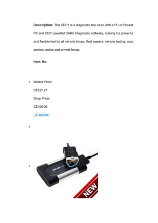 Autocom cdp plus | DOC