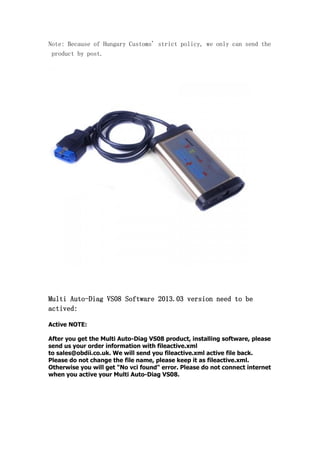 Autocom cdp pro 2013.3 for cars & trucks 2 in 1 with bluetooth | PDF