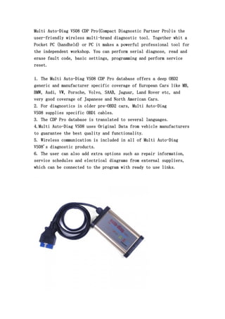 Autocom cdp pro 2013.3 for cars & trucks 2 in 1 with bluetooth | PDF