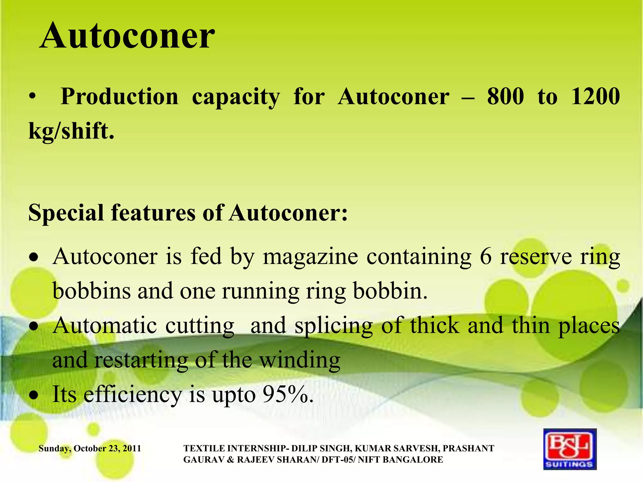 Autoconer | PPTX