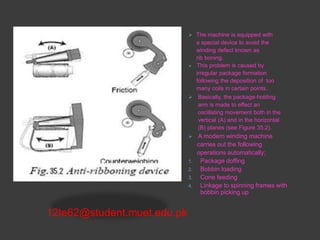 Auto cone winding | PPTX