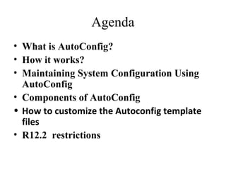Autoconfig r12 | PPT