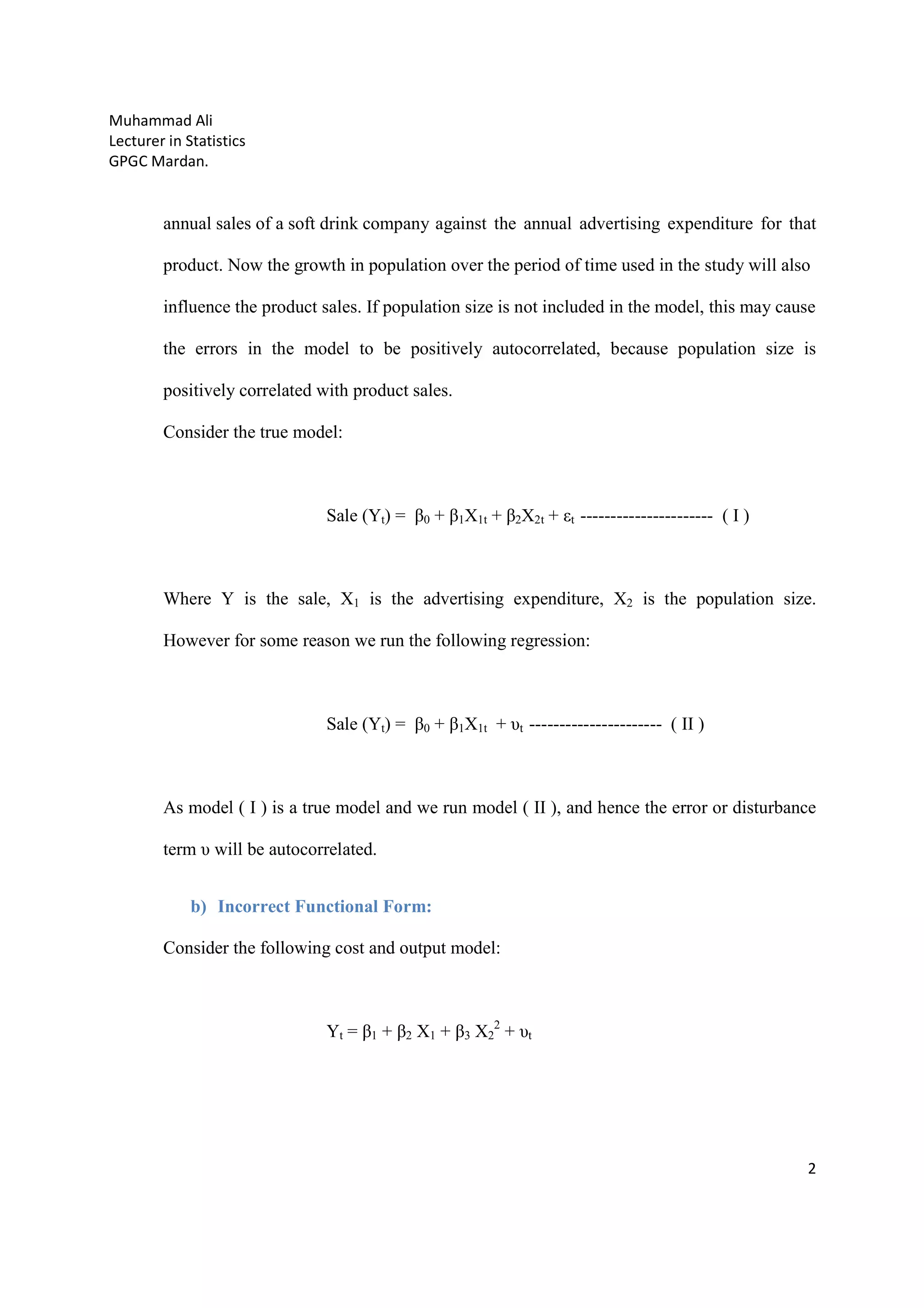 Autocorrelation | PDF | Physics | Science