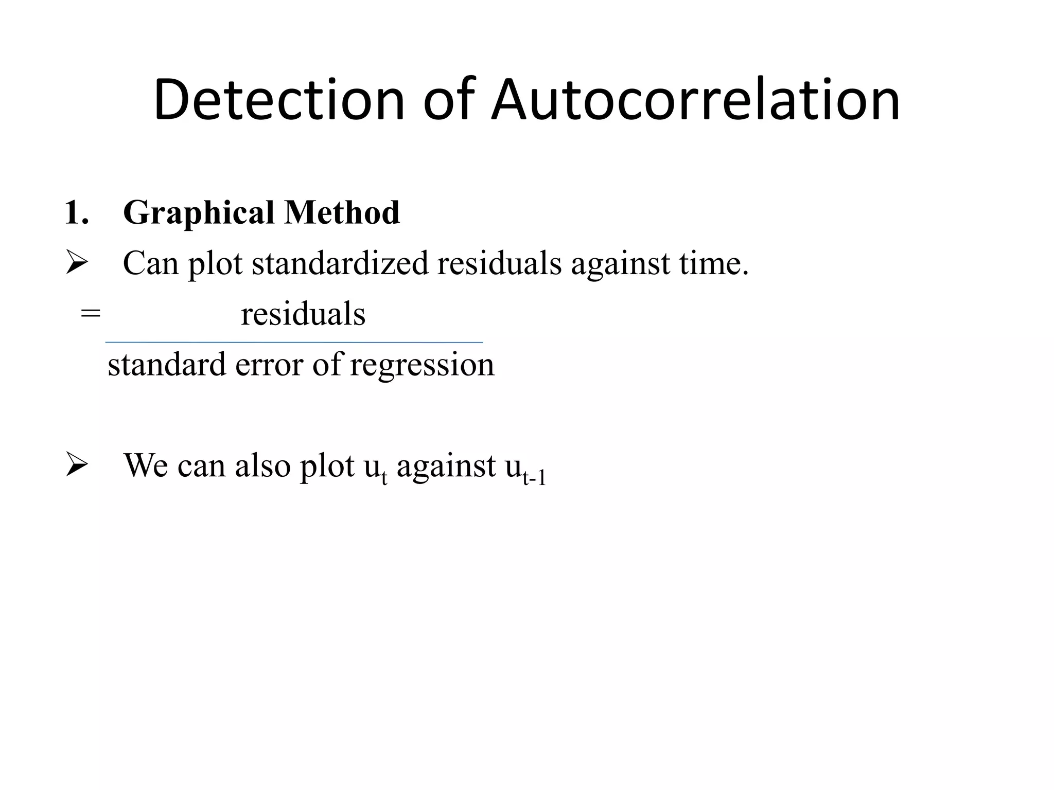 Autocorrelation Pptx Technology And Computing