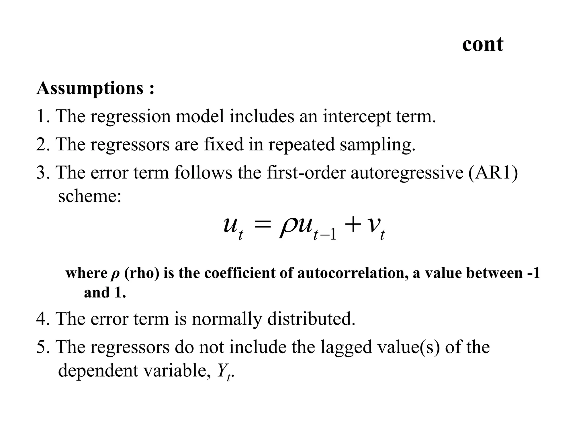 Autocorrelation | PPTX | Technology & Computing