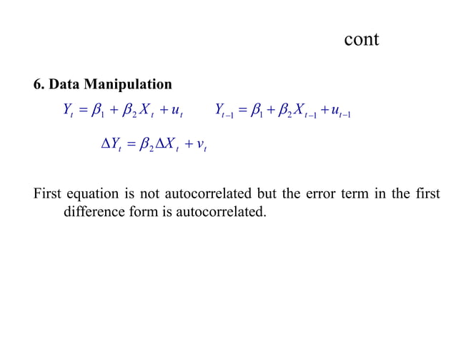 Autocorrelation | PPTX | Technology & Computing