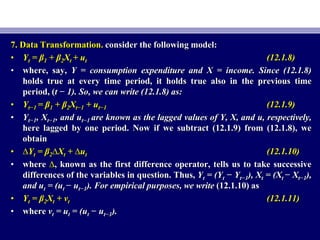 autocorrelation from basicc econometrics | PPT
