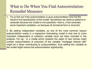 Autocorrelation_1 in statistics with correlation | PPTX