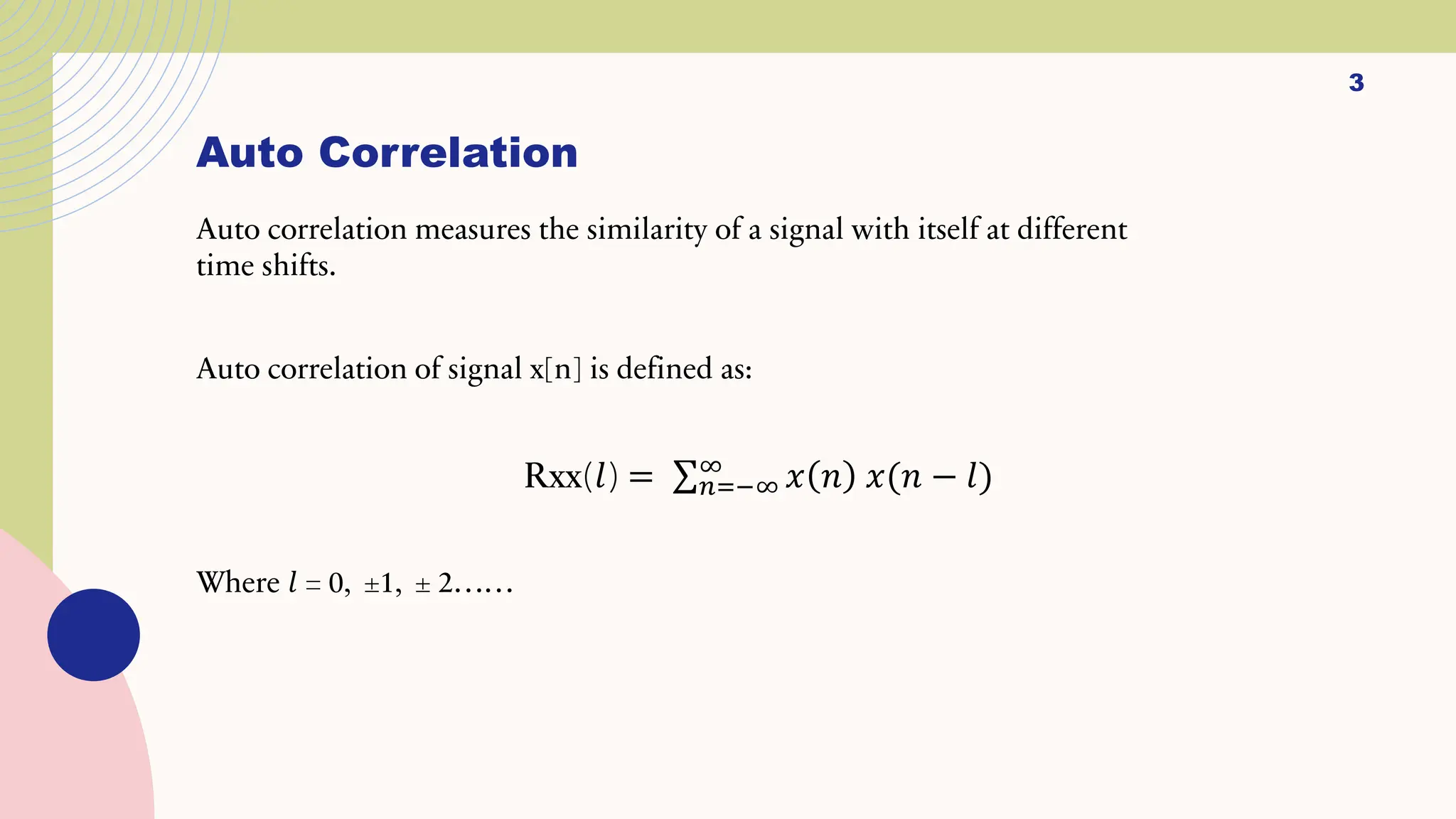 Auto correlation(corrected) on dsp. .pdf
