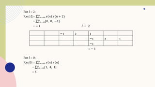 Auto correlation(corrected) on dsp. .pdf