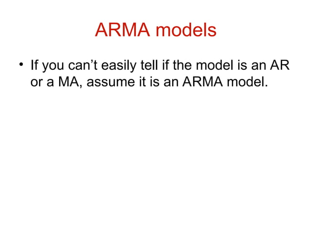 Autocorrelation In Statistics With Example Ppt