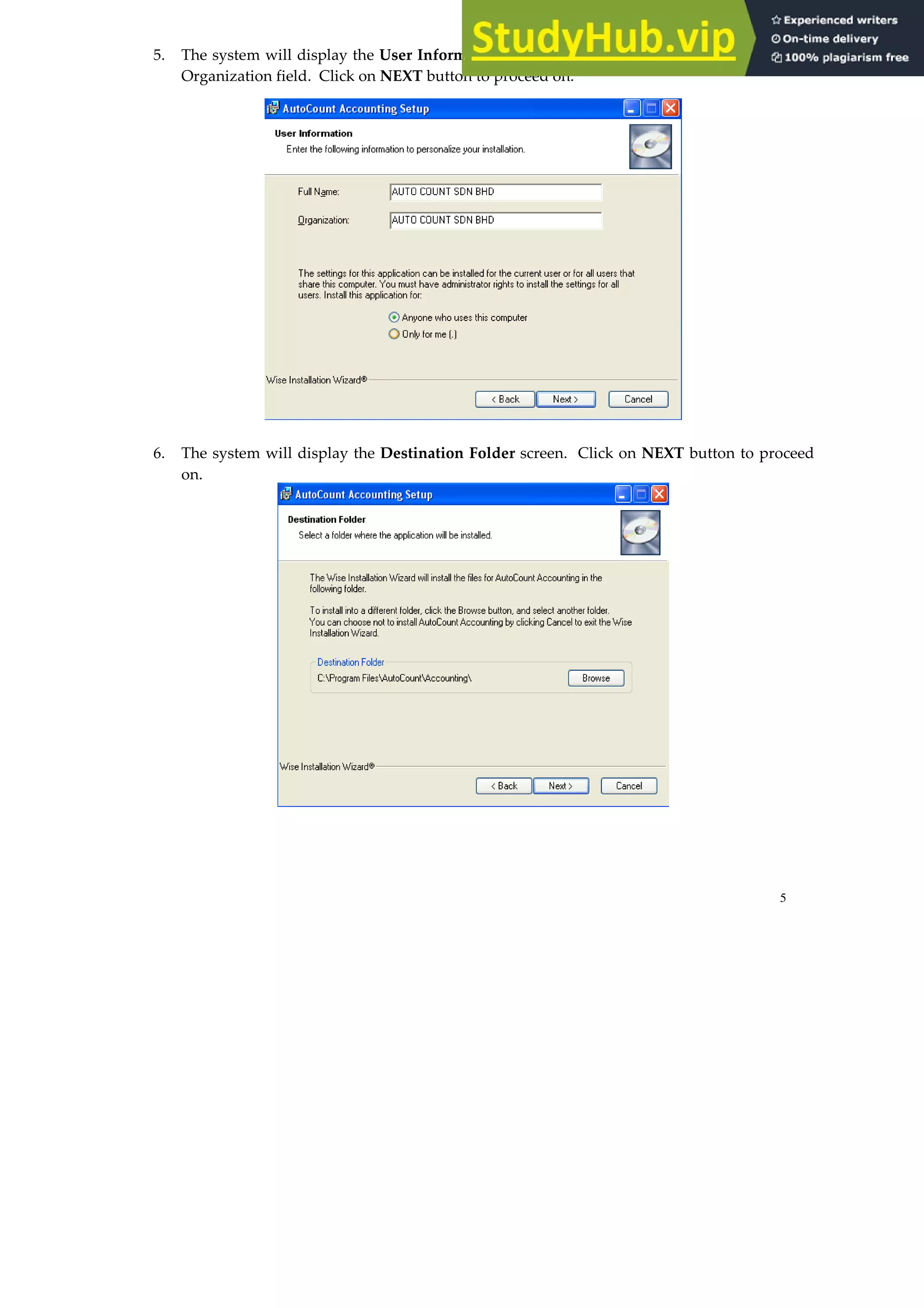 AutoCount Accounting User Manual | PDF | Business Accounting & Finance ...