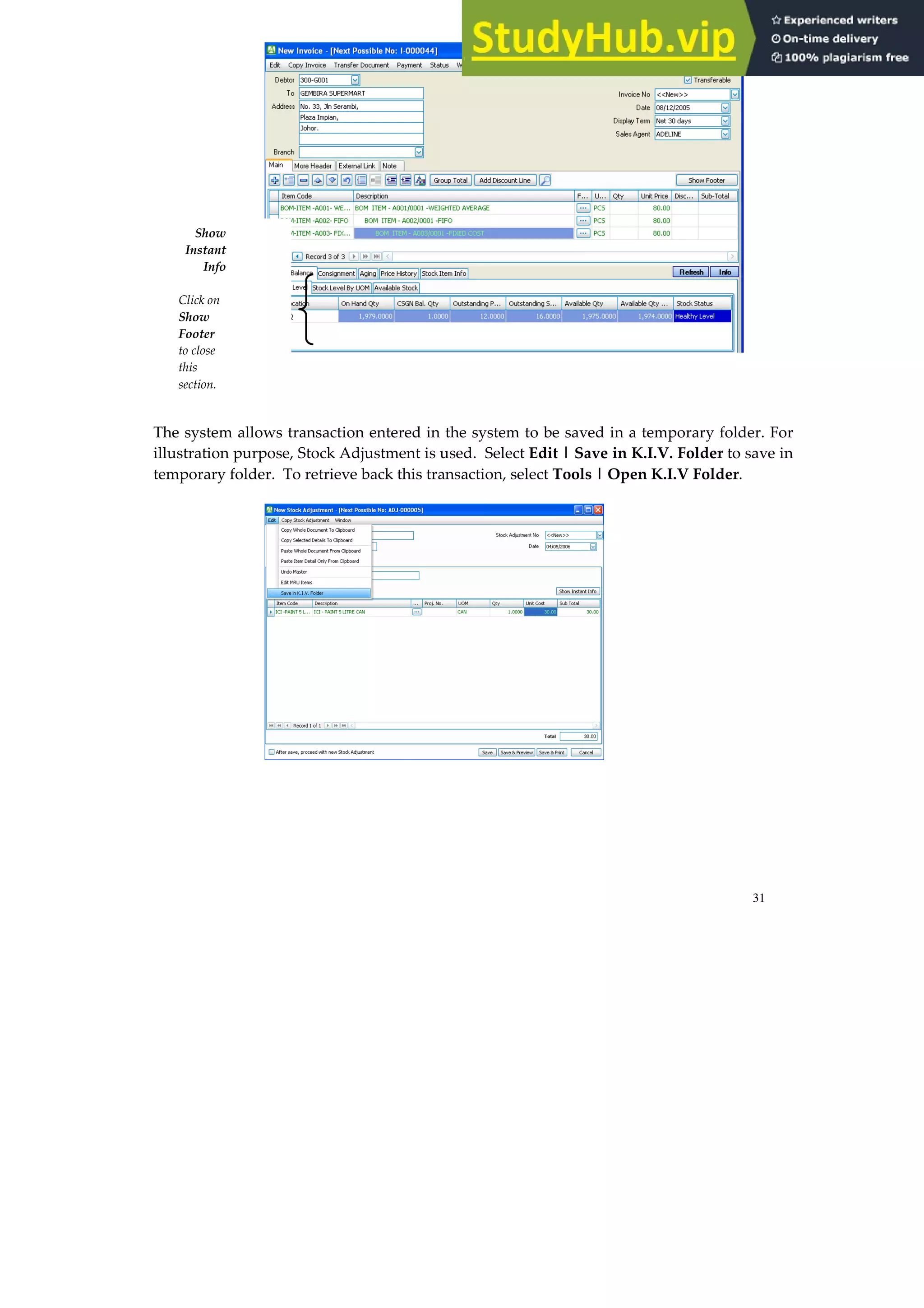 AutoCount Accounting User Manual | PDF