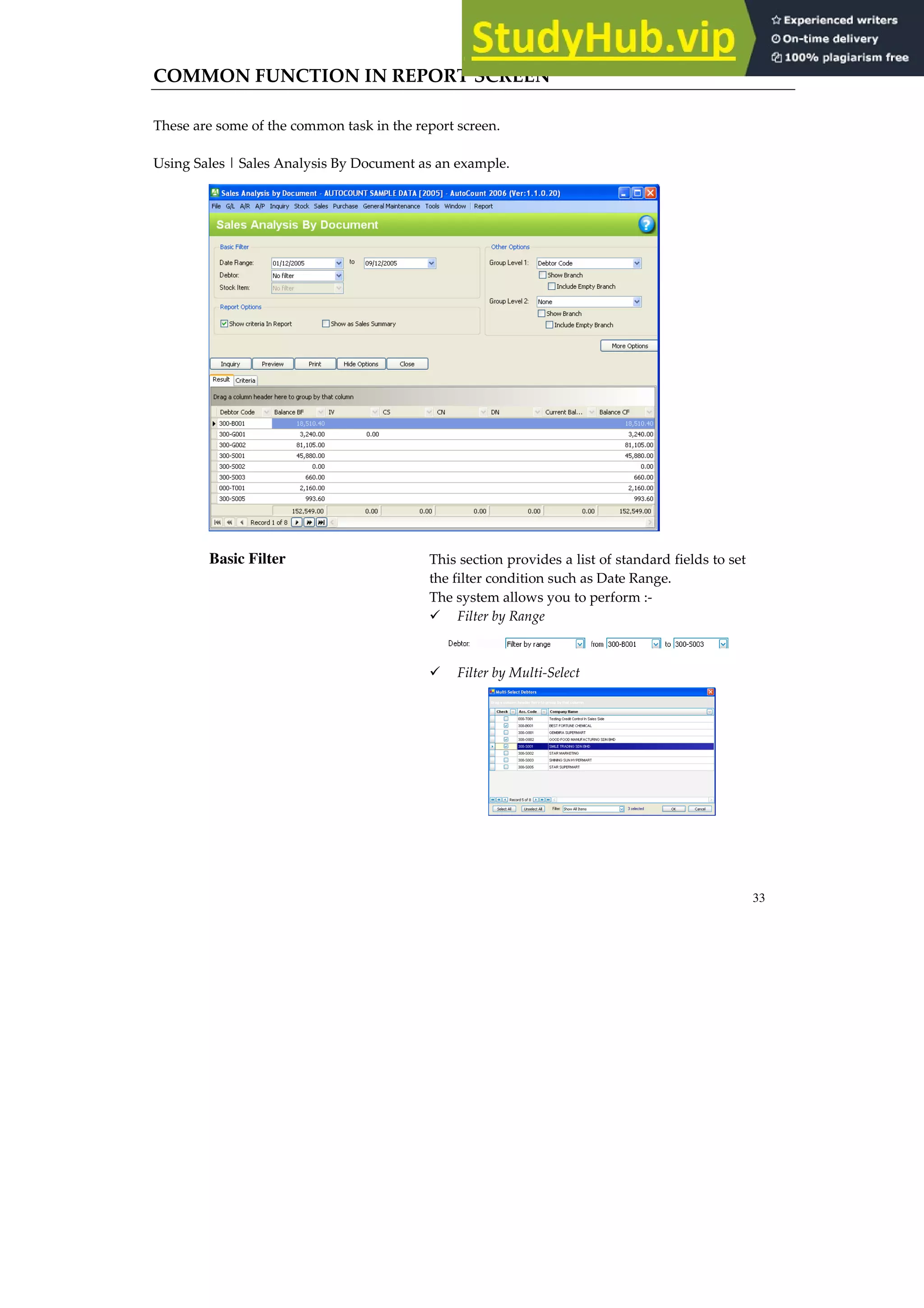 AutoCount Accounting User Manual | PDF
