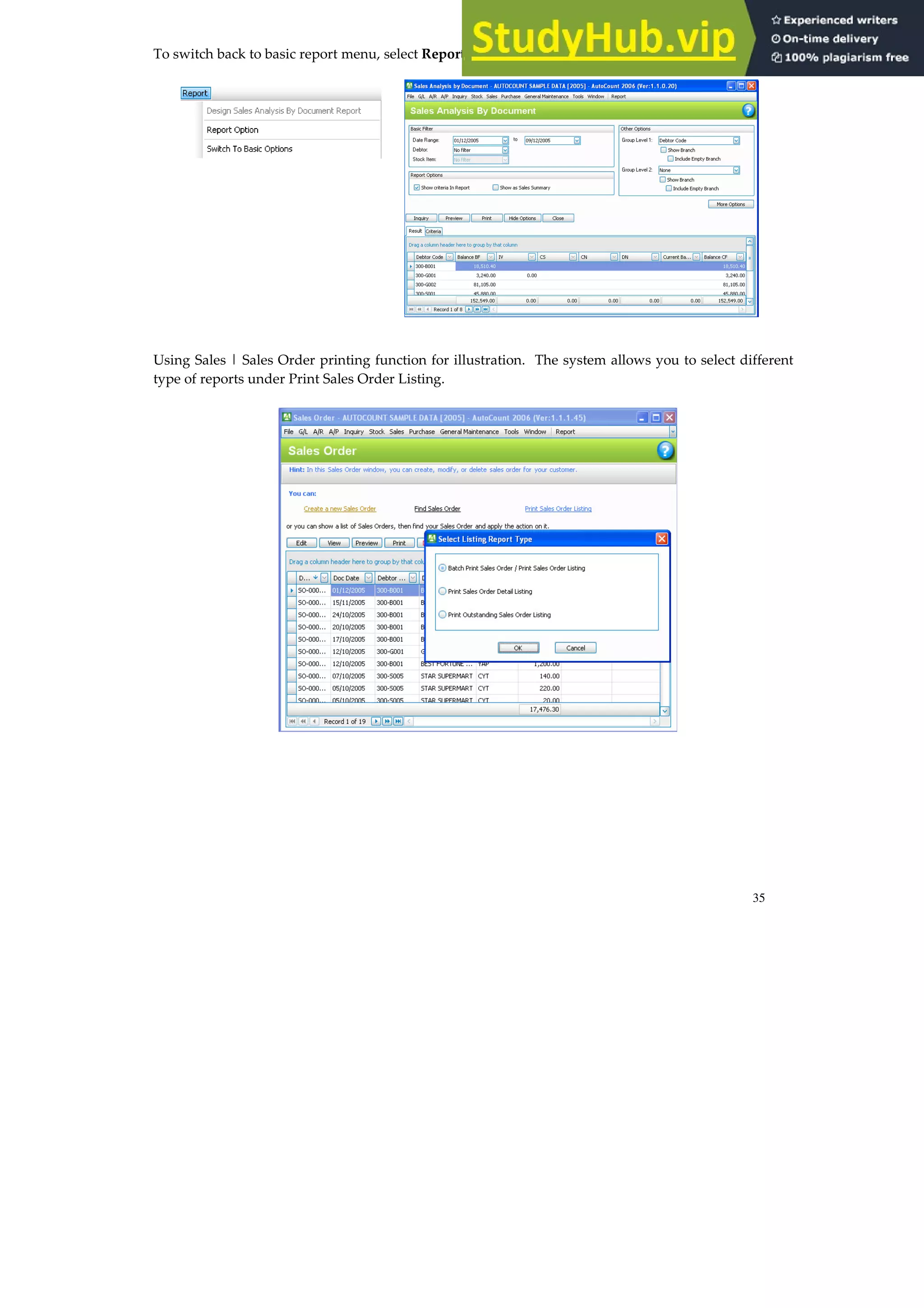 AutoCount Accounting User Manual | PDF