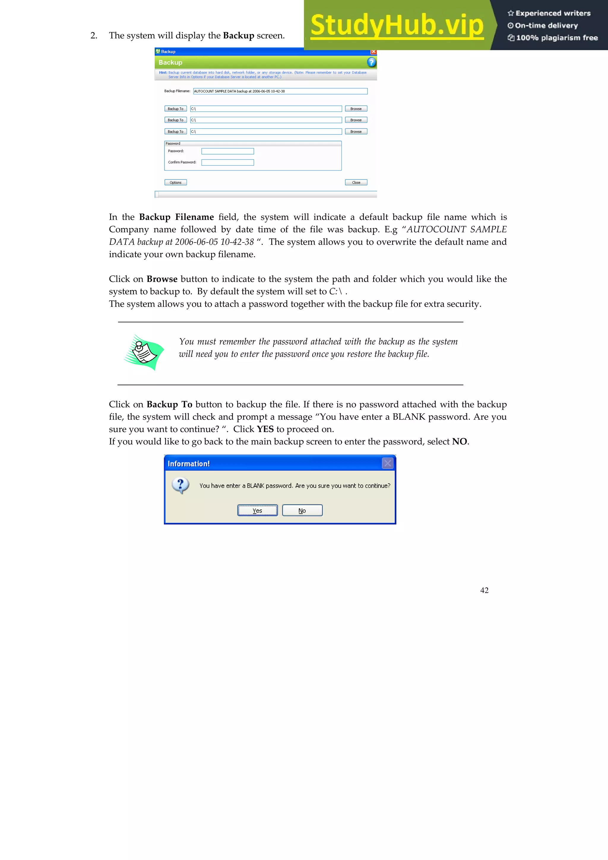 AutoCount Accounting User Manual | PDF