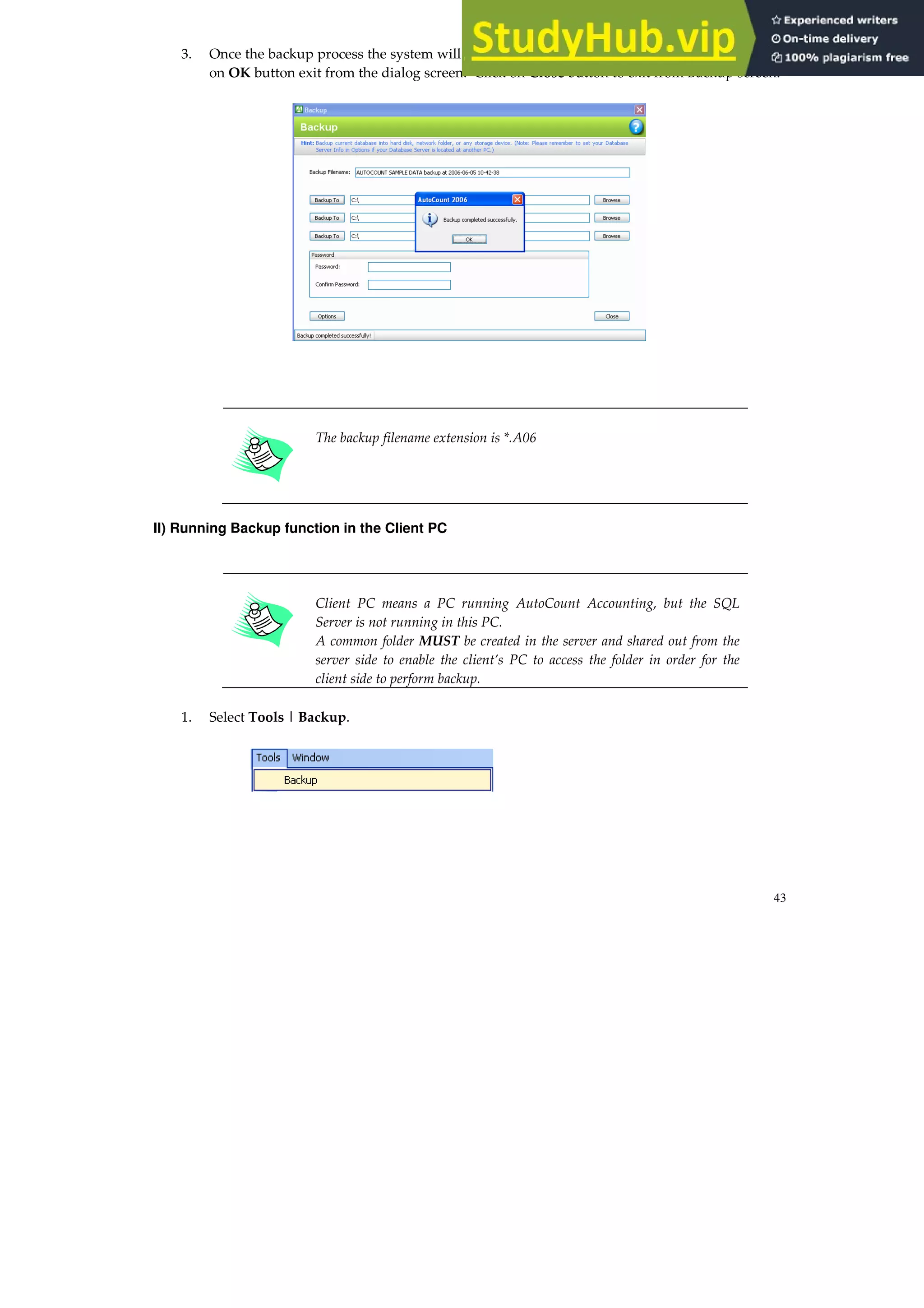 AutoCount Accounting User Manual | PDF
