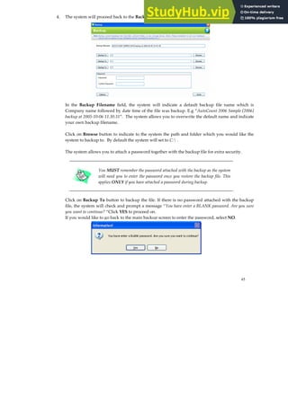 AutoCount Accounting User Manual | PDF