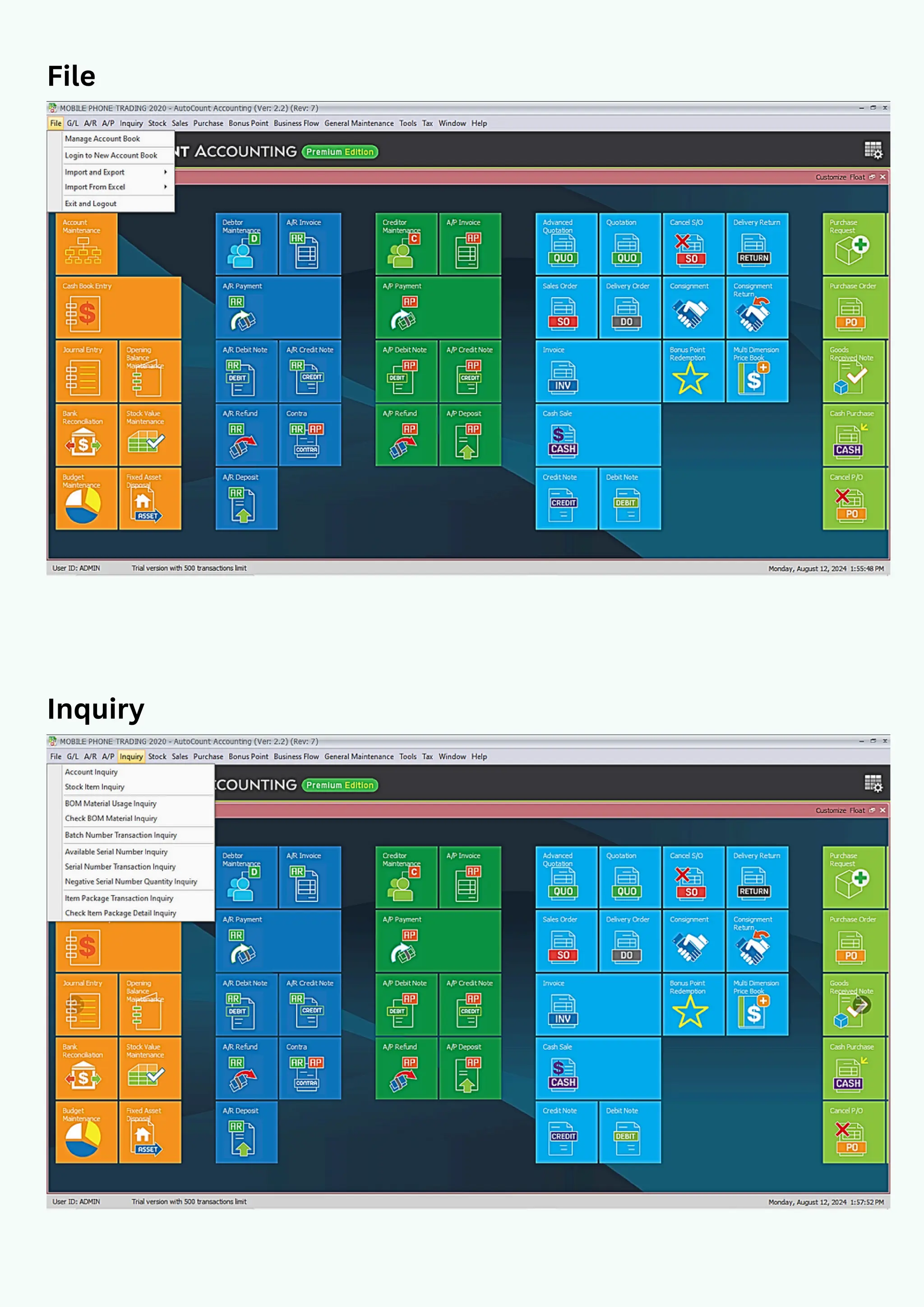 AutoCount Accounting Software Brochure PDF | PDF