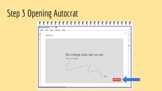 Autocrat to create Certificates | PDF