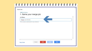 Autocrat to create Certificates | PDF