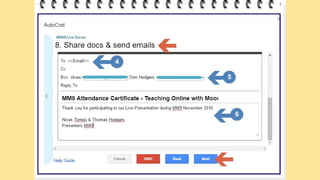 Autocrat to create Certificates | PDF