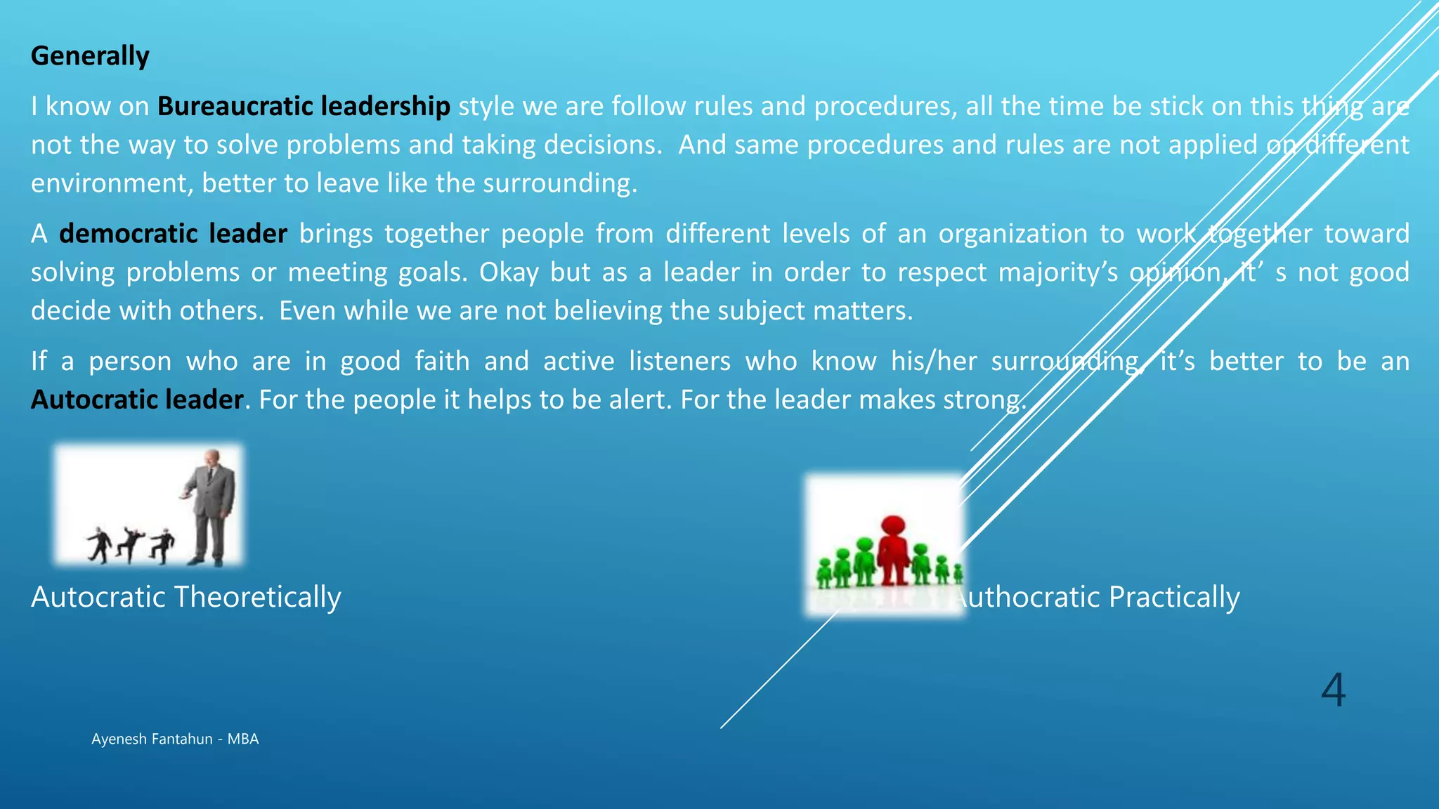 Autocratic leader | PPTX