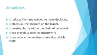 Autocratic Model.ppt