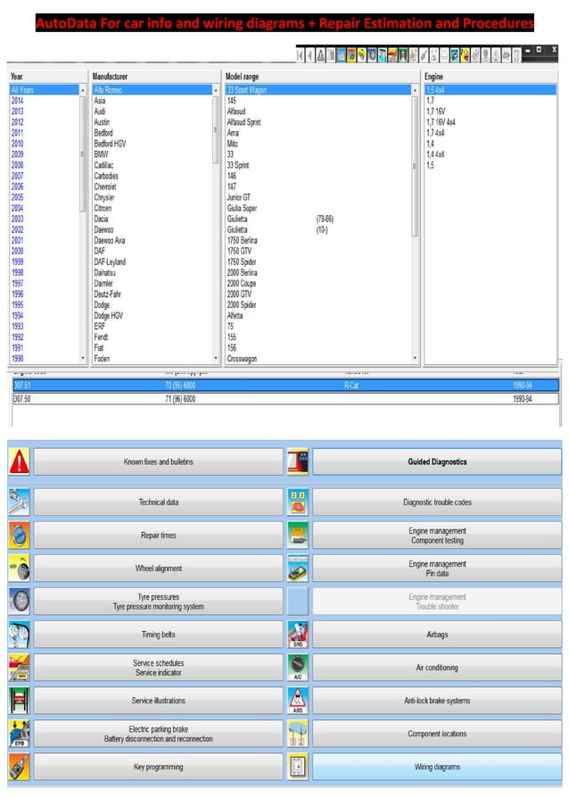 Auto data V3.45
