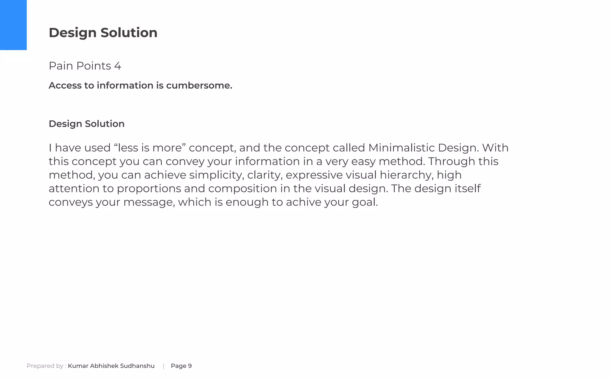 UX Case Study | Auto Dealer Portal | PPT