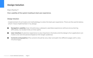 UX Case Study | Auto Dealer Portal | PPT