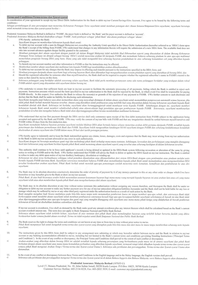 Autodebit Payment Form | PDF