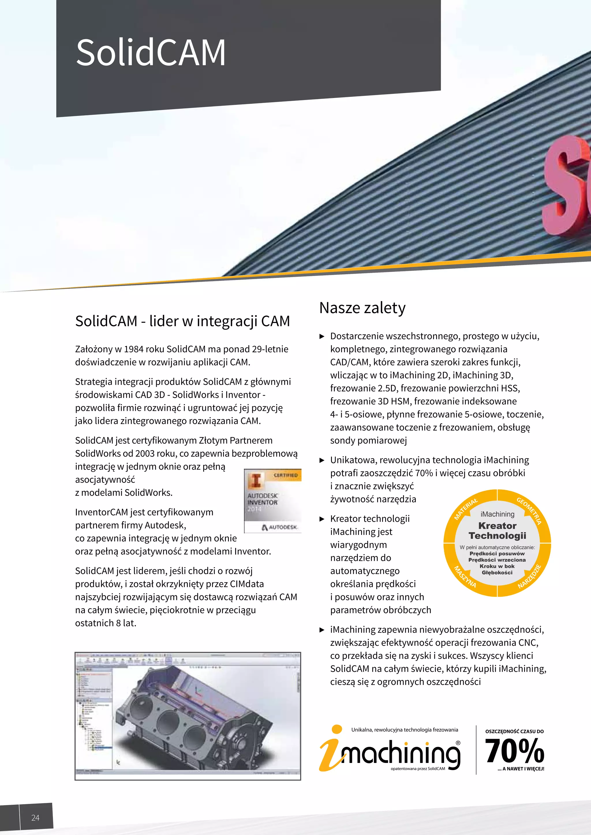 System CAM inventorcam dla Autodesk inventor | PDF