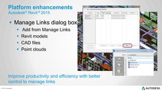 Autodesk revit-2015-what-is-new the real architecrture soft | PDF