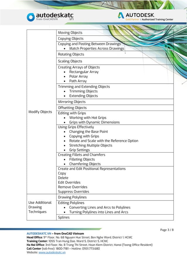 Autodesk AutoCAD Review for Autodesk Certified Professional | PDF