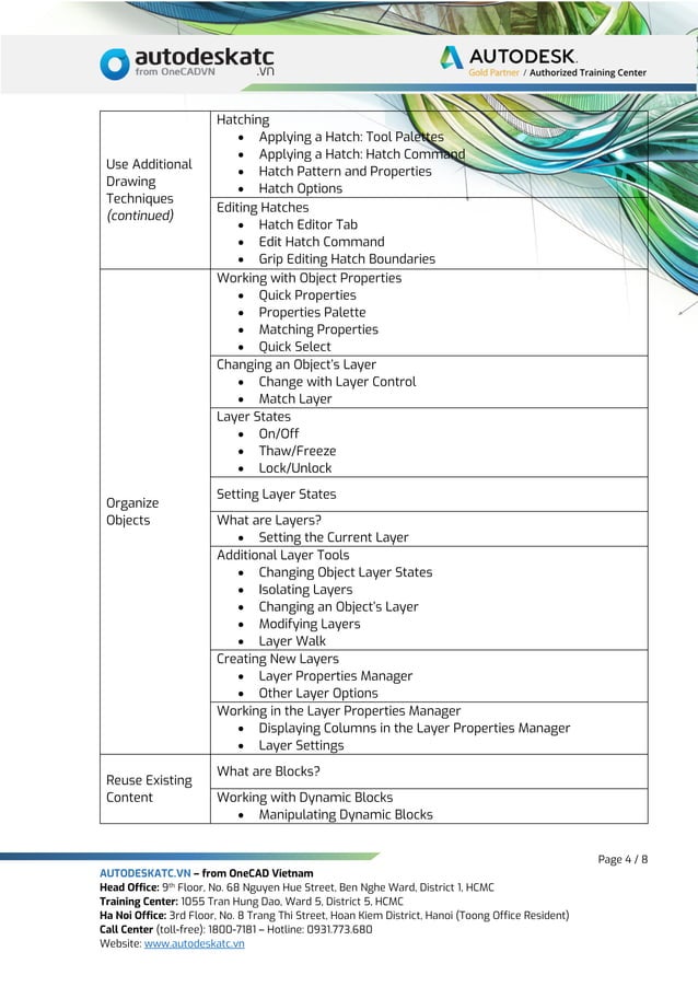 Autodesk AutoCAD Review for Autodesk Certified Professional | PDF