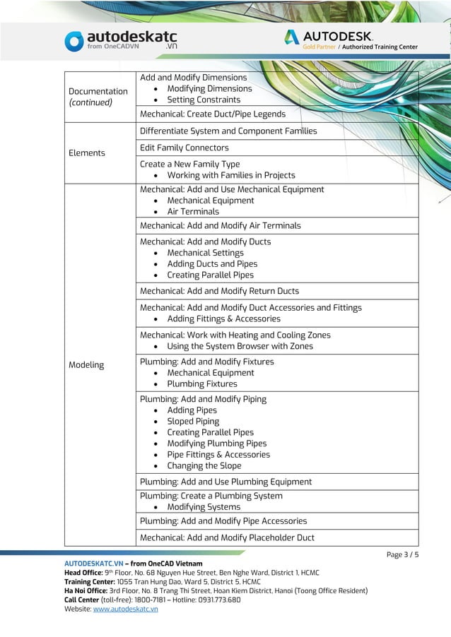 Autodesk Revit MEP Mechanical Review for Autodesk Certified ...