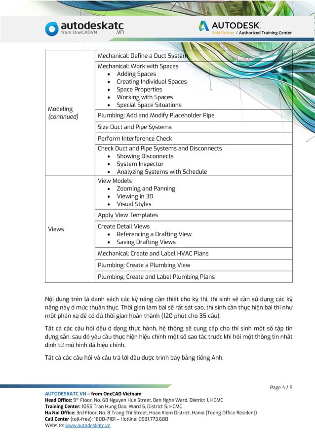 Autodesk Revit MEP Mechanical Review for Autodesk Certified ...
