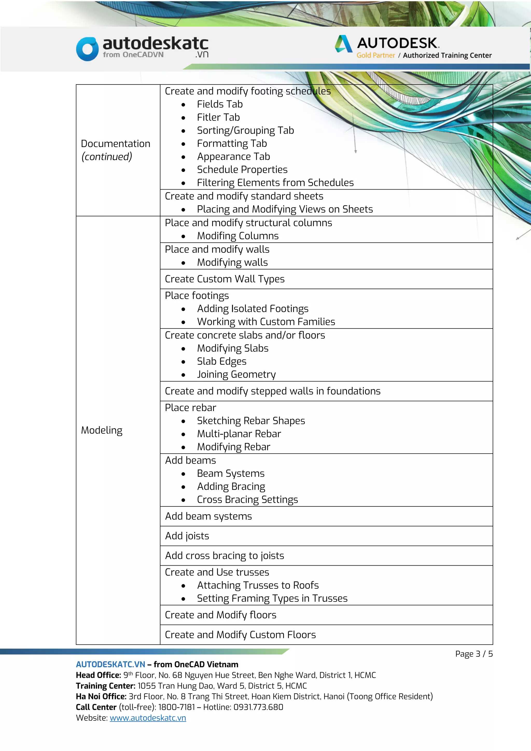 Autodesk Revit Structure Review for Autodesk Certified Professional | PDF
