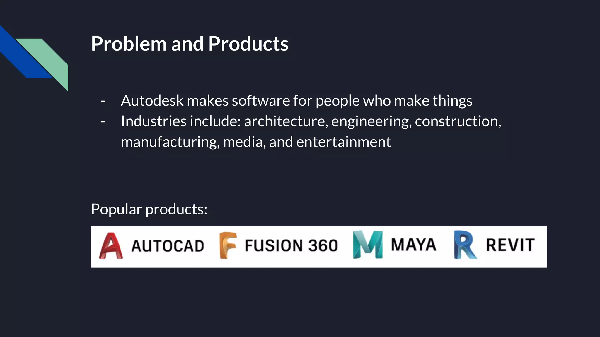 Autodesk company presentation | PDF