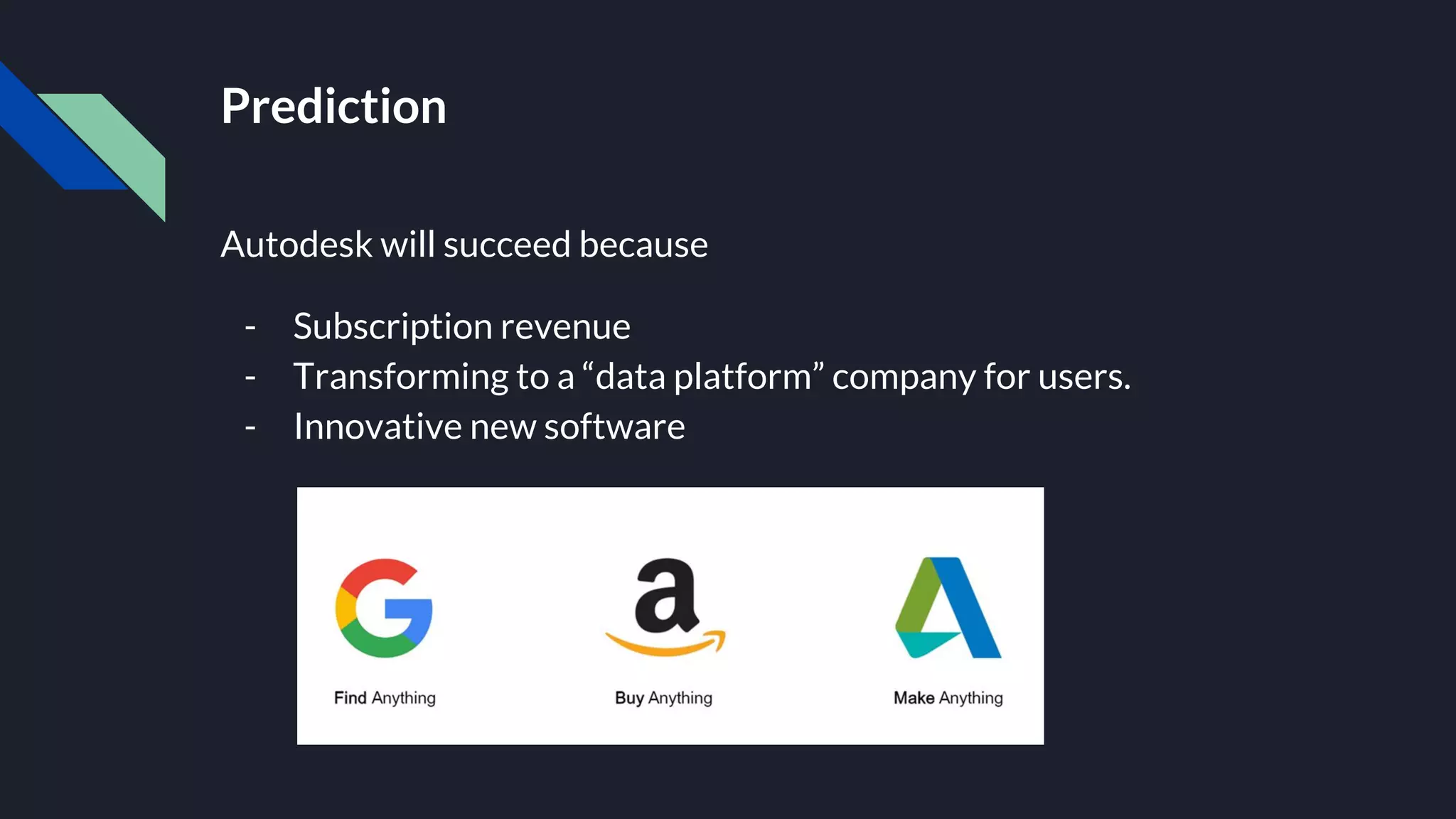 Autodesk company presentation | PDF