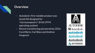 Autodesk company presentation | PDF