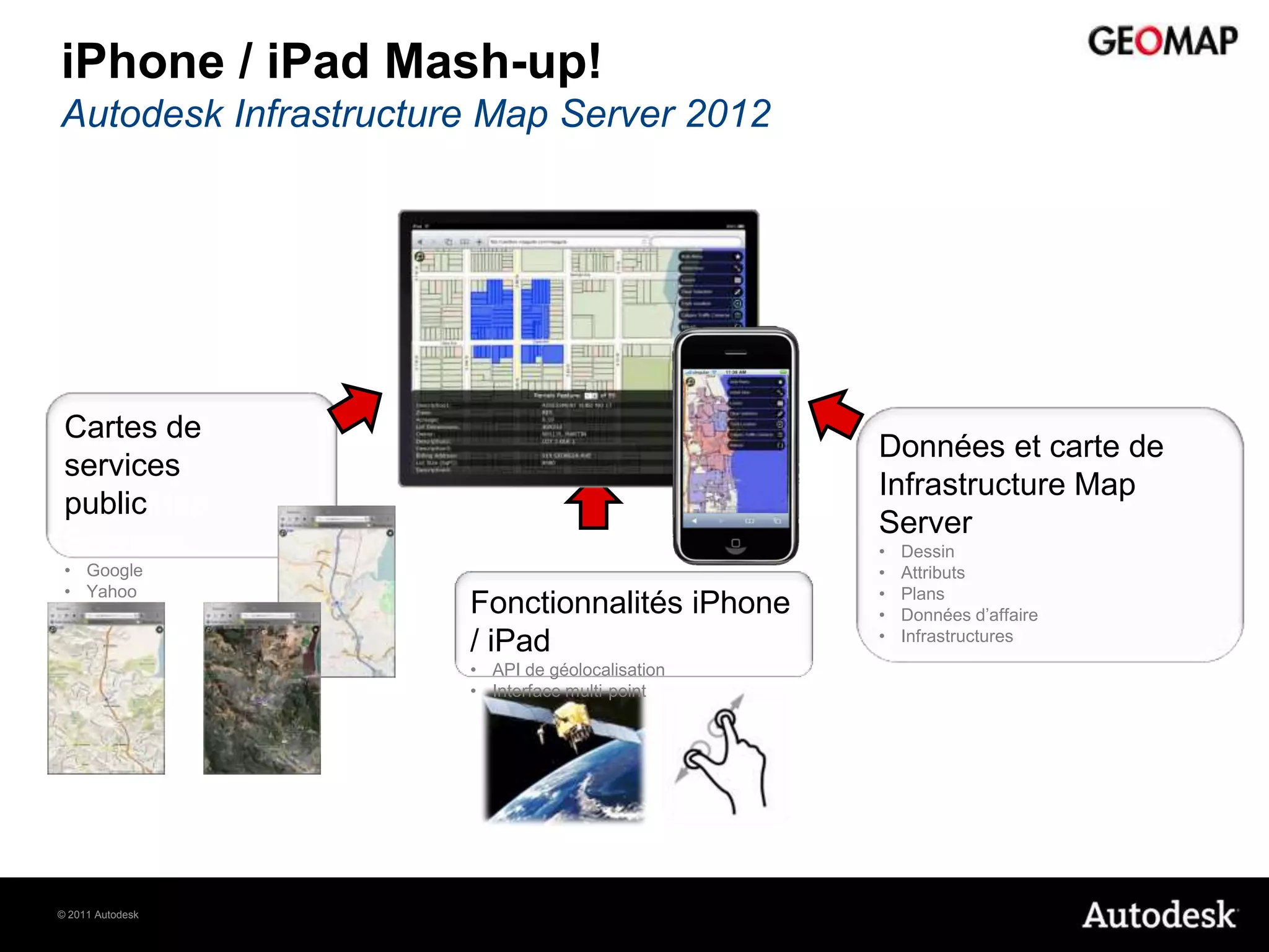 Nouveau Autodesk Infrastructure Map Server 2012 Ppt