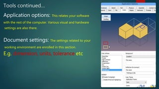 Autodesk inventor basic tools | PPTX