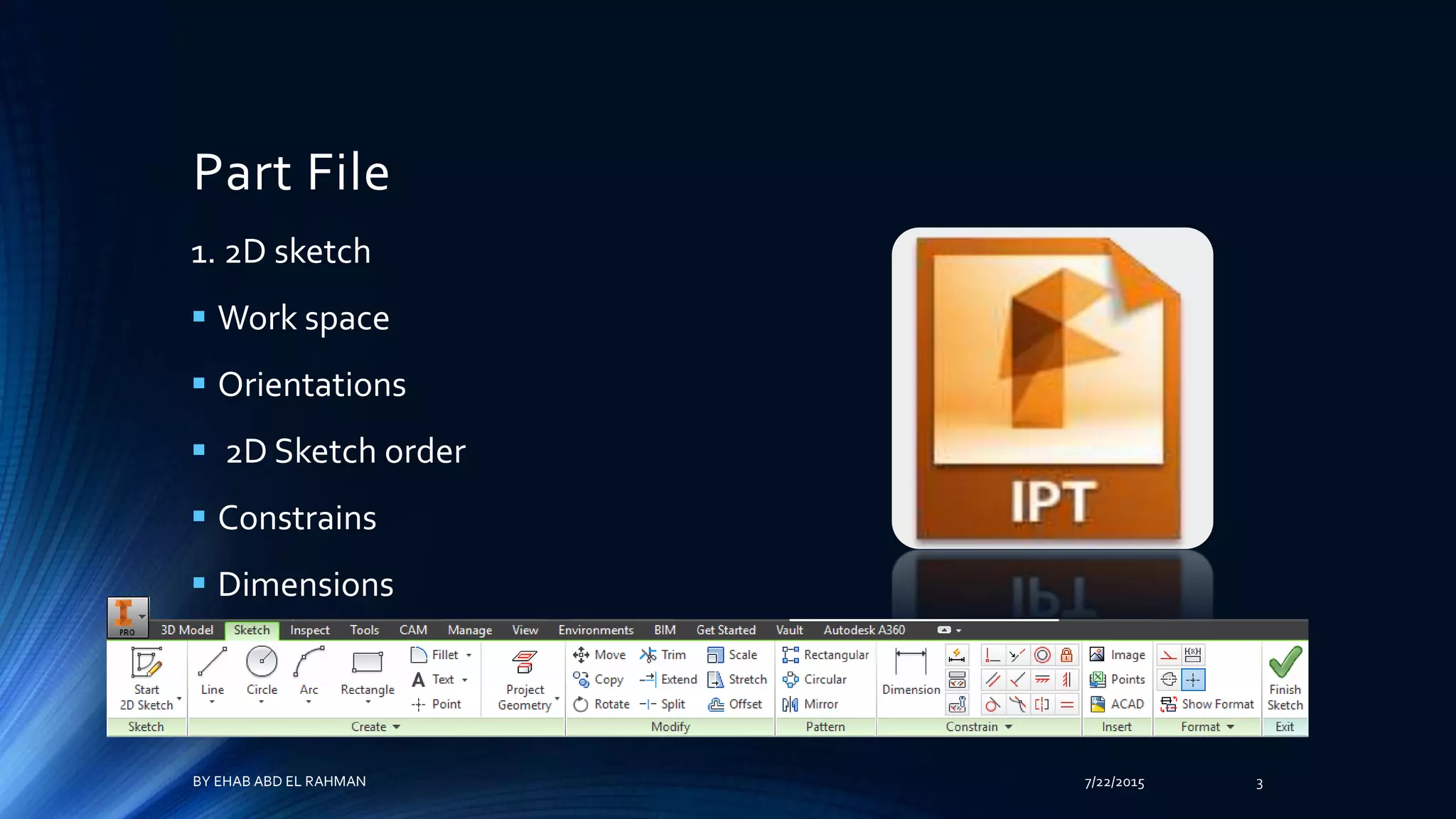 Autodesk inventor 2016 first look | PPTX