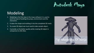 Autodesk maya | PPTX