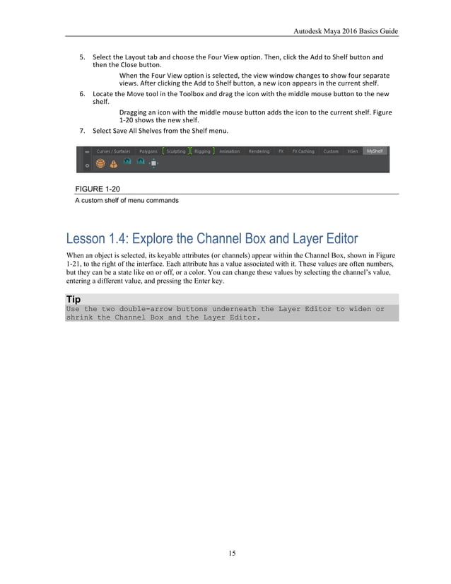 Autodesk maya 2016 basic guide | PDF